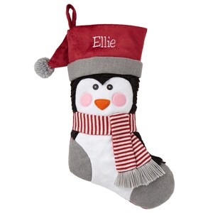 Personalized Furry Friends Christmas Stockings - Holiday Décor - Plush ...