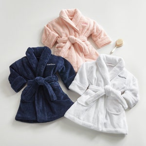 Personalized Baby’s Five-star Plush Robe - New Baby Gift - Baby/toddler ...