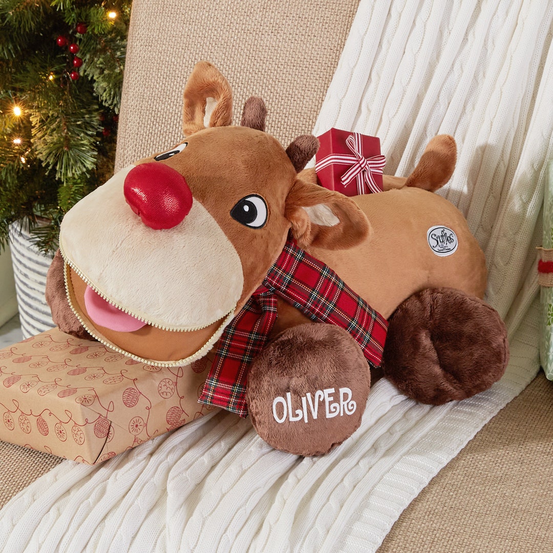 Personalized Rudolph the Red-nosed Reindeer Stuffies - Plush Toy for ...