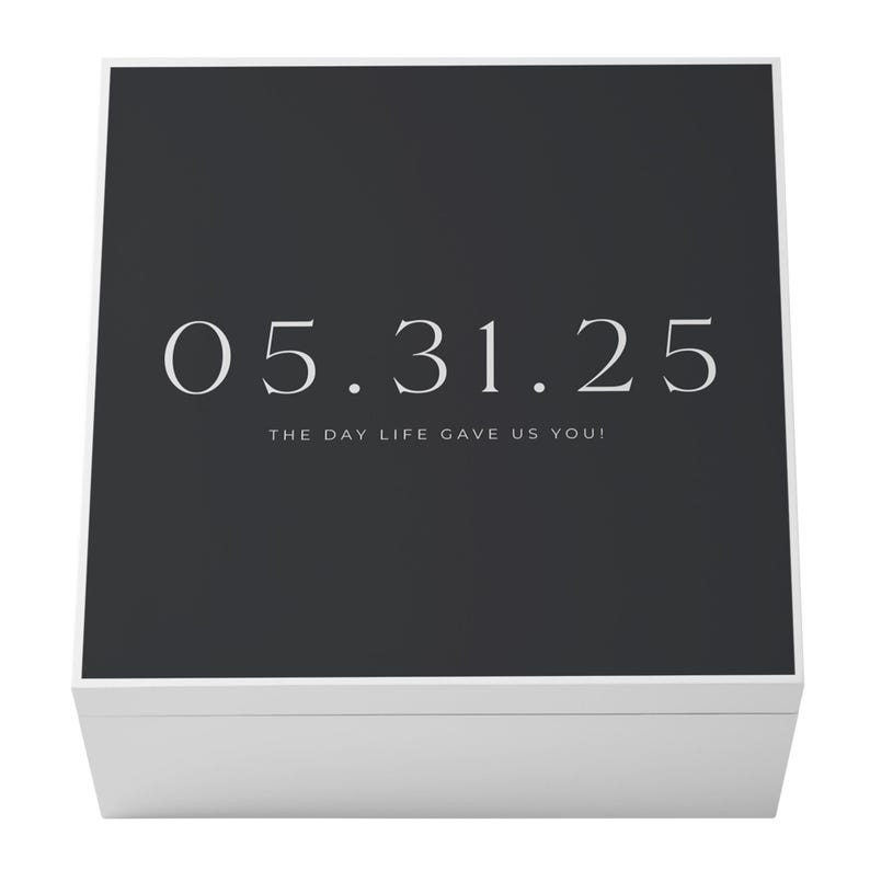 Personalized Couples Keepsake Box - for Weddings - Anniversary Gift ...