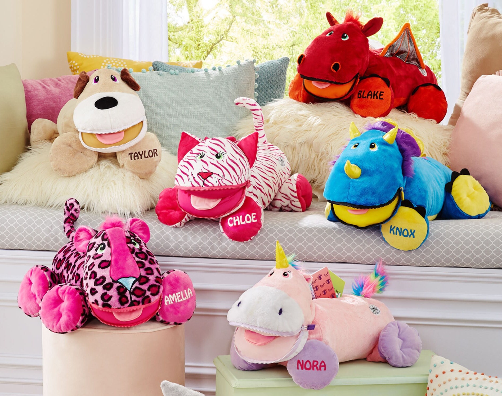 Personalized Stuffed Animal With Pockets Customized Stuffies | Etsy