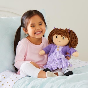 Personalized Cuddle Time Rag Dolls - Ages 3+ Soft Doll for Kids - Plush ...