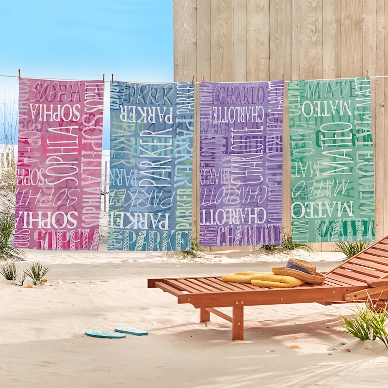 Kids Pool Towel Custom - Etsy