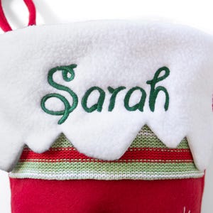 Personalized Snow Cap Christmas Stockings - 3-D Plush Character ...