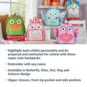 Personalized Little Critter Backpack - for Kids - School Bag - Toddlers ...