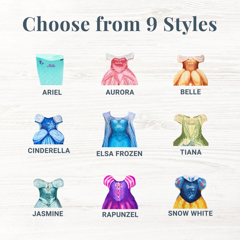 Personalized Disney Princess Blankie Tails® Wearable Blanket - Etsy