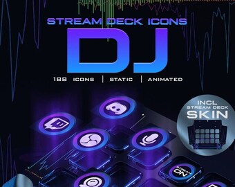 ANIMATED GALAXY Stream Deck Icons Streamer Twitch - Etsy