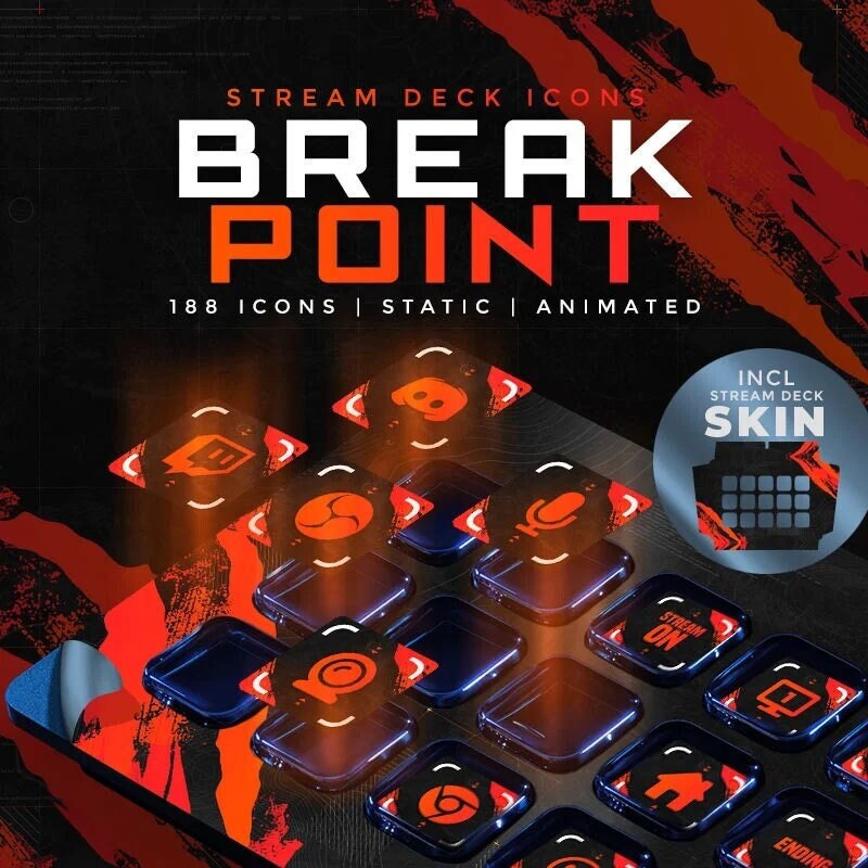 Breakpoint Stream Deck Icons - Etsy