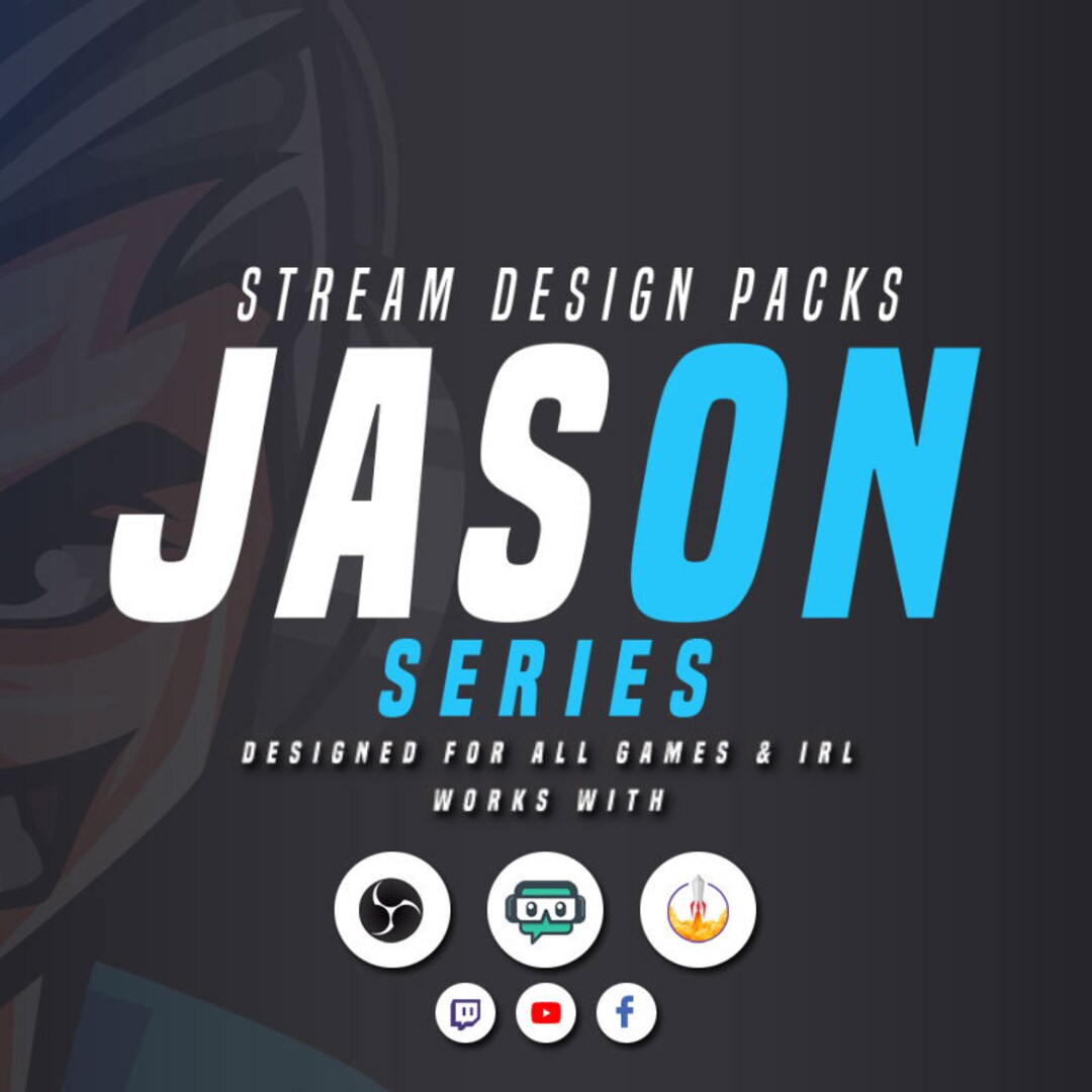 Animated Twitch Overlay Package Jason [twitch | Kick | Youtube] - Etsy
