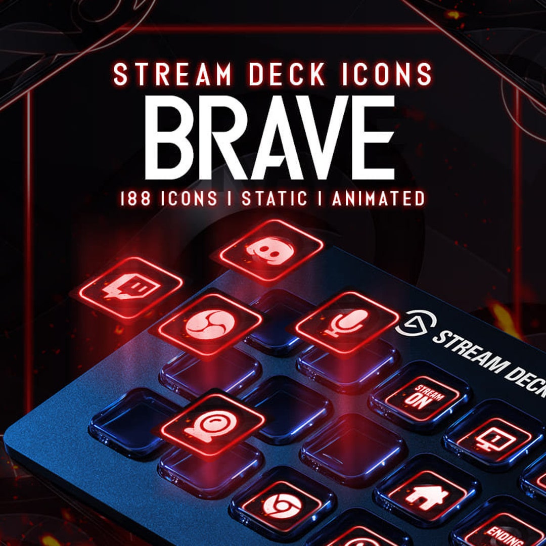 Brave Stream Deck Icons - Etsy