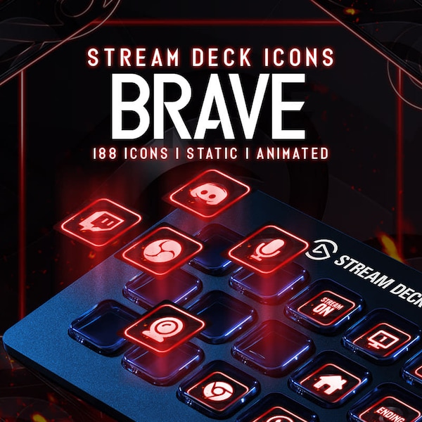 Stream Deck Icons - Etsy