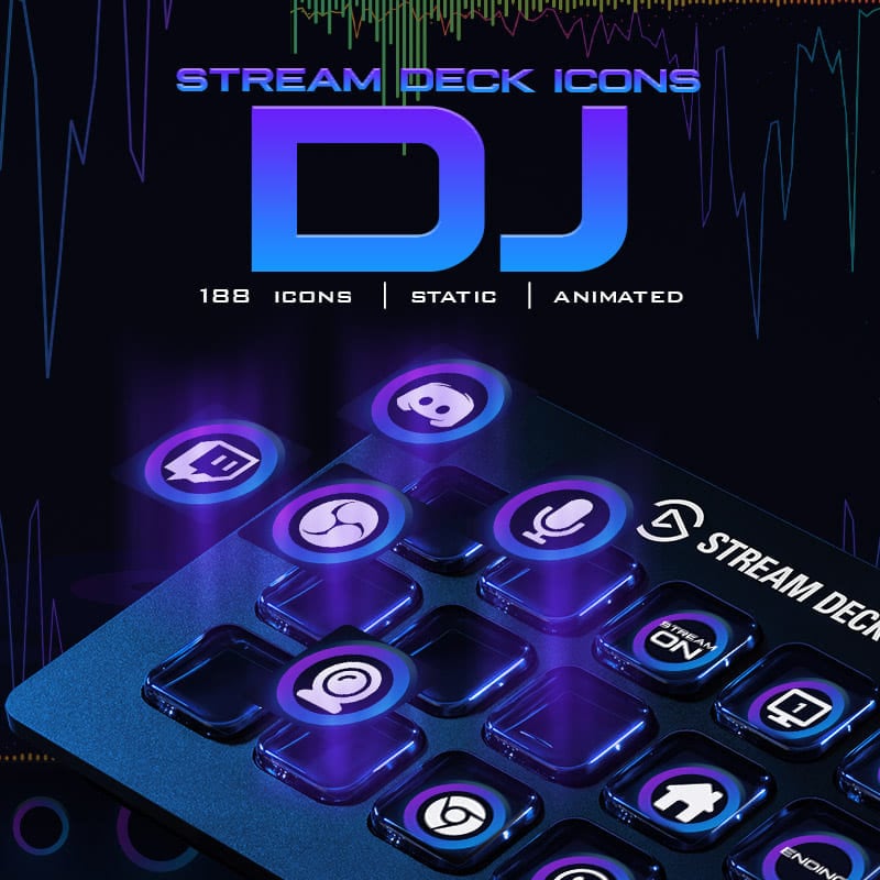DJ Stream Deck Icons - Etsy