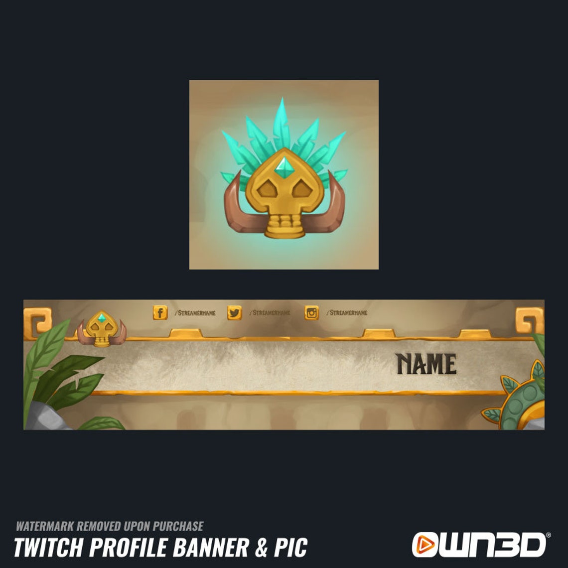 Animated Twitch Overlay Package Aztec [twitch | Kick | Youtube] - Etsy