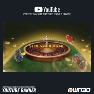 Animated Twitch Overlay Package Gambler [twitch | Kick | Youtube] - Etsy