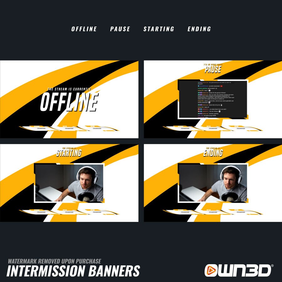 Animated Twitch Overlay Package Flex [twitch | Kick | Youtube] - Etsy