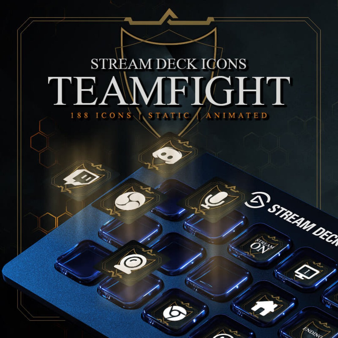 Teamfight Stream Deck Icons - Etsy