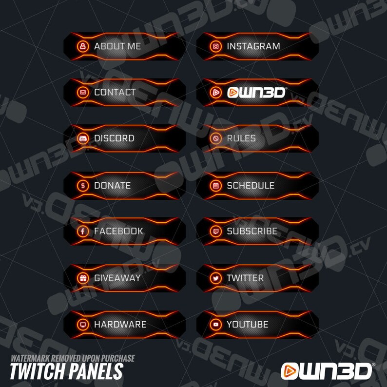 Animated Stream Overlay Package Omega [twitch | Kick | Youtube] - Etsy