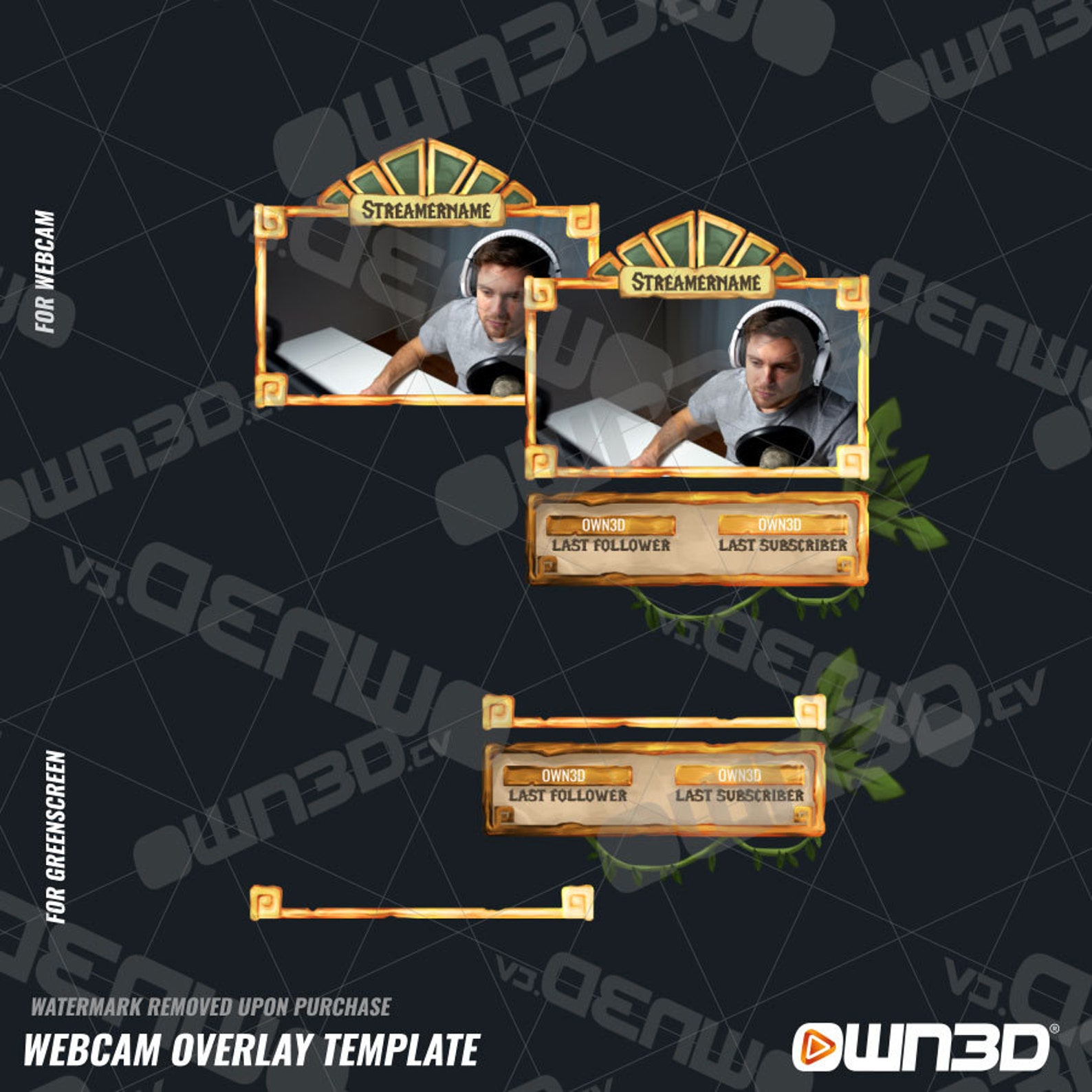 Animated Twitch Overlay Package Aztec [twitch | Kick | Youtube] - Etsy