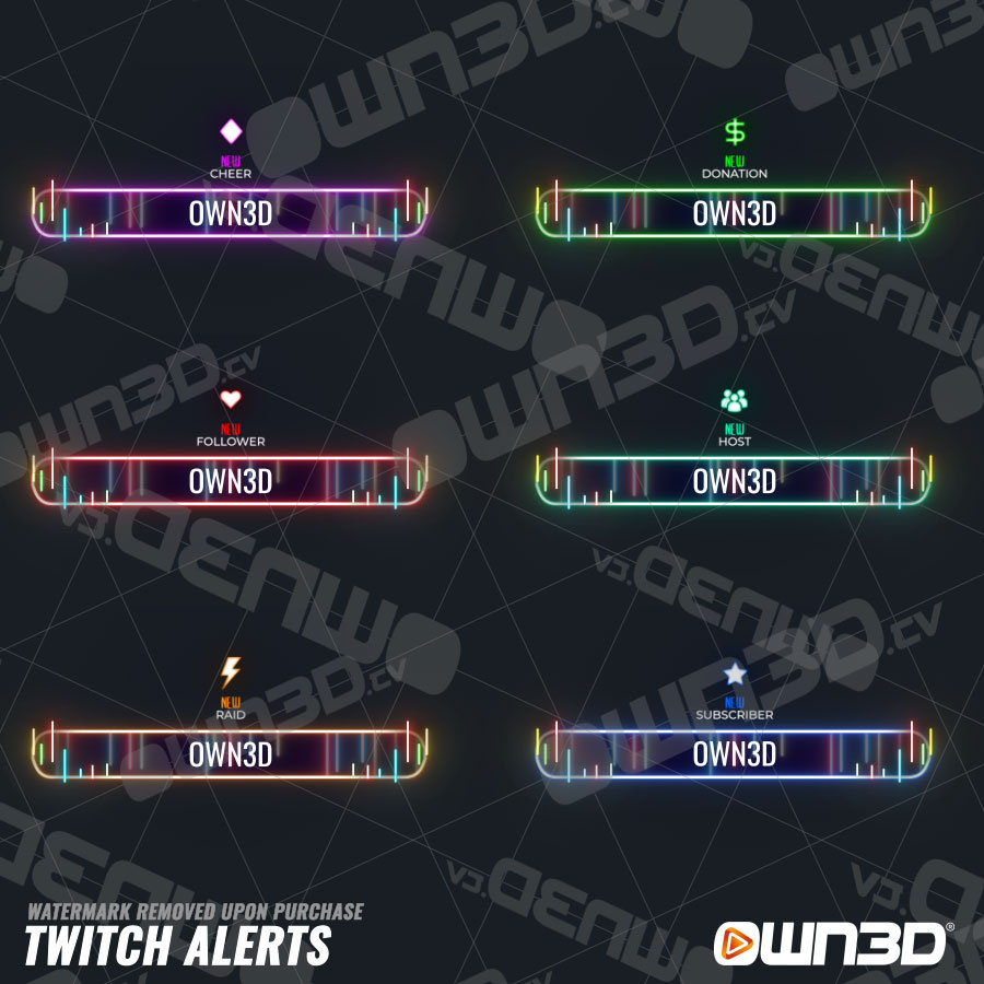 Animated Stream Overlay Christmas Lights [twitch | Kick | Youtube] - Etsy