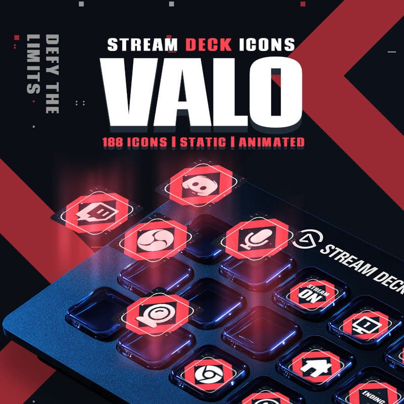 Valo Stream Deck Icons - Etsy