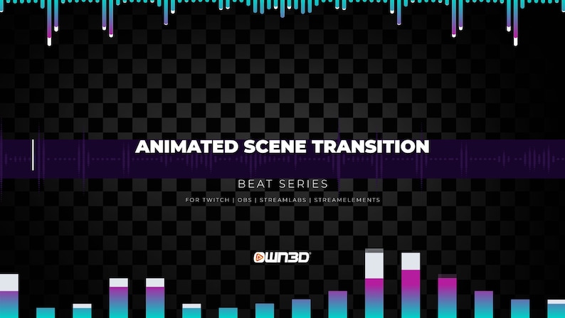 Animated Twitch Overlay Package Beat [twitch | Kick | Youtube] - Etsy