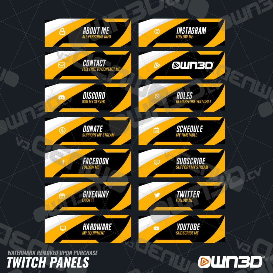 Animated Twitch Overlay Package Flex [twitch | Kick | Youtube] - Etsy