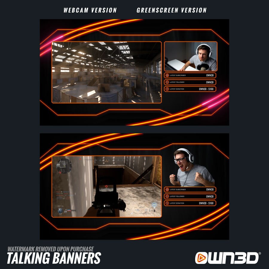 Animated Stream Overlay Package Omega [twitch | Kick | Youtube] - Etsy