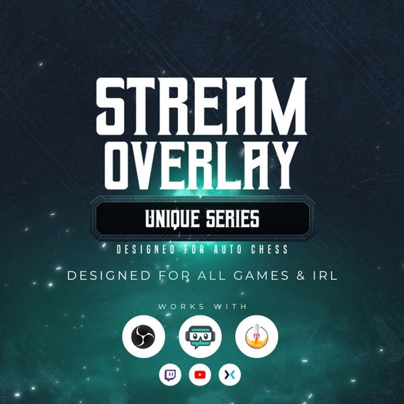 Animated Twitch Overlay Package Unique - Etsy