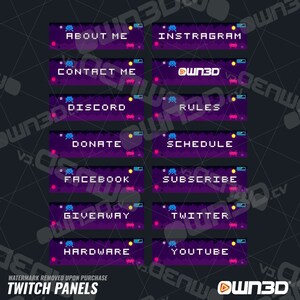 Animated Stream Overlay Package Pixelart [twitch | Kick | Youtube] - Etsy