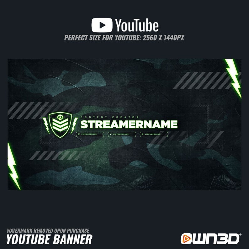 Animated Stream Overlay Package Military [twitch | Kick | Youtube] - Etsy