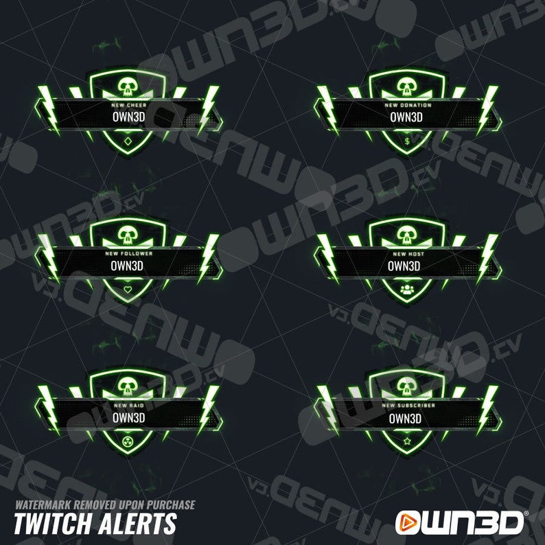 Animated Stream Overlay Package Military [twitch | Kick | Youtube] - Etsy