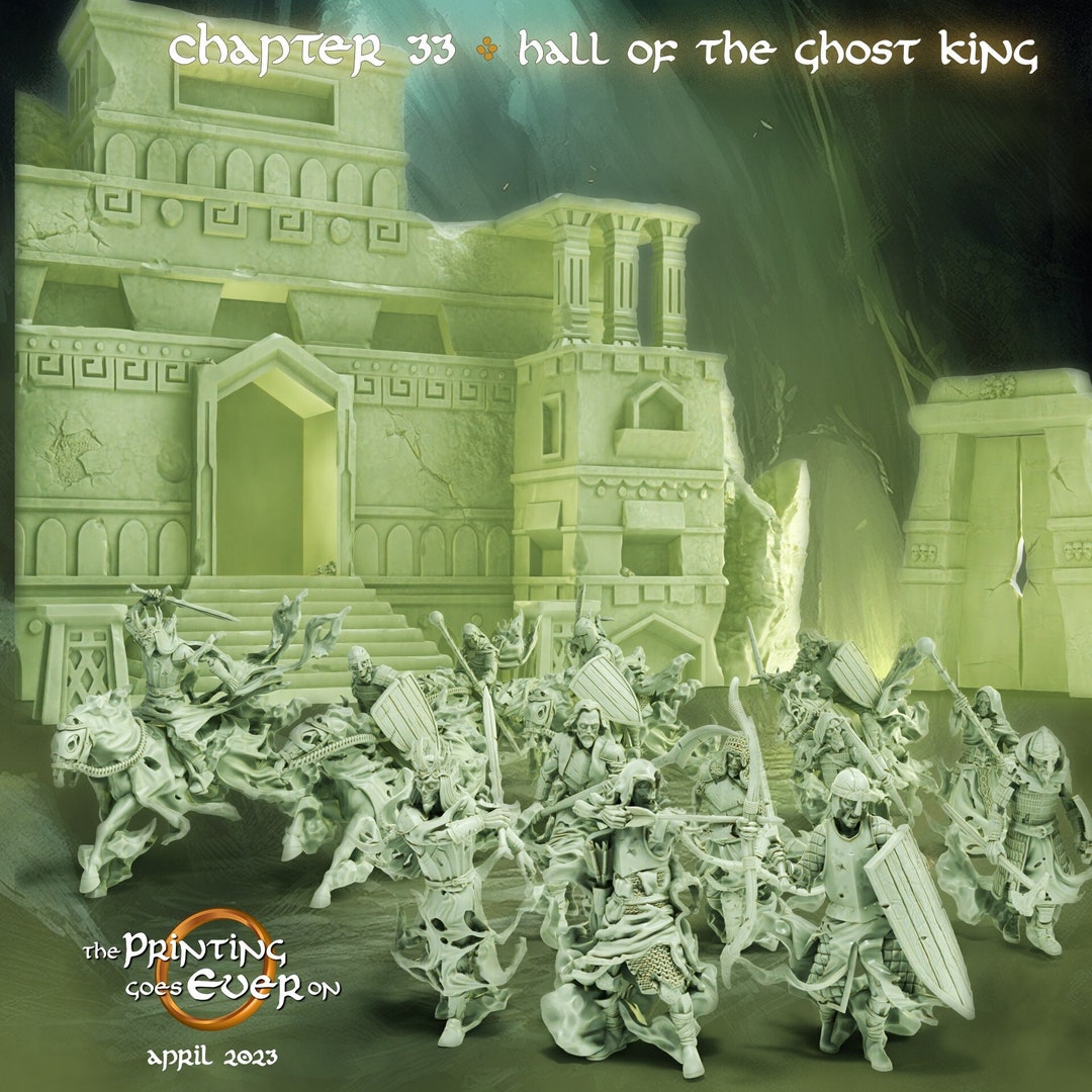 Hall of the Ghost King - the Printing Goes Ever on Miniatures - Chapter ...