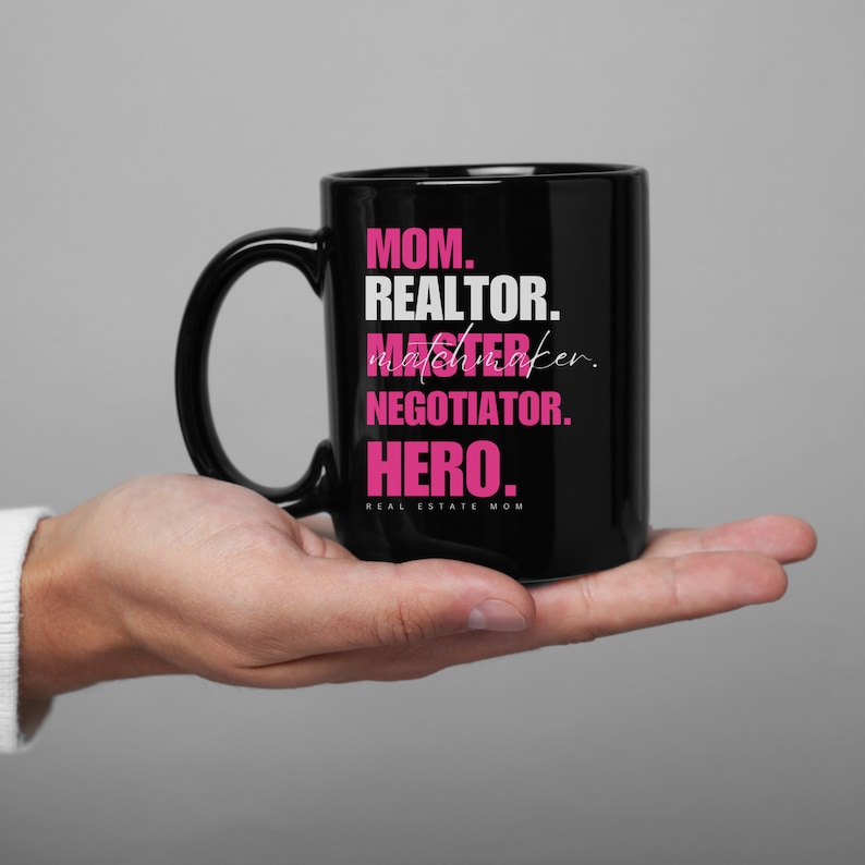 Personalized Realtor Coffee Mug: Custom Real Estate Gift - Etsy