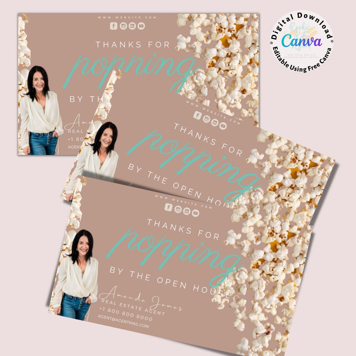 Thanks for Popping by the Open House Real Estate Pop by Tag | Open ...