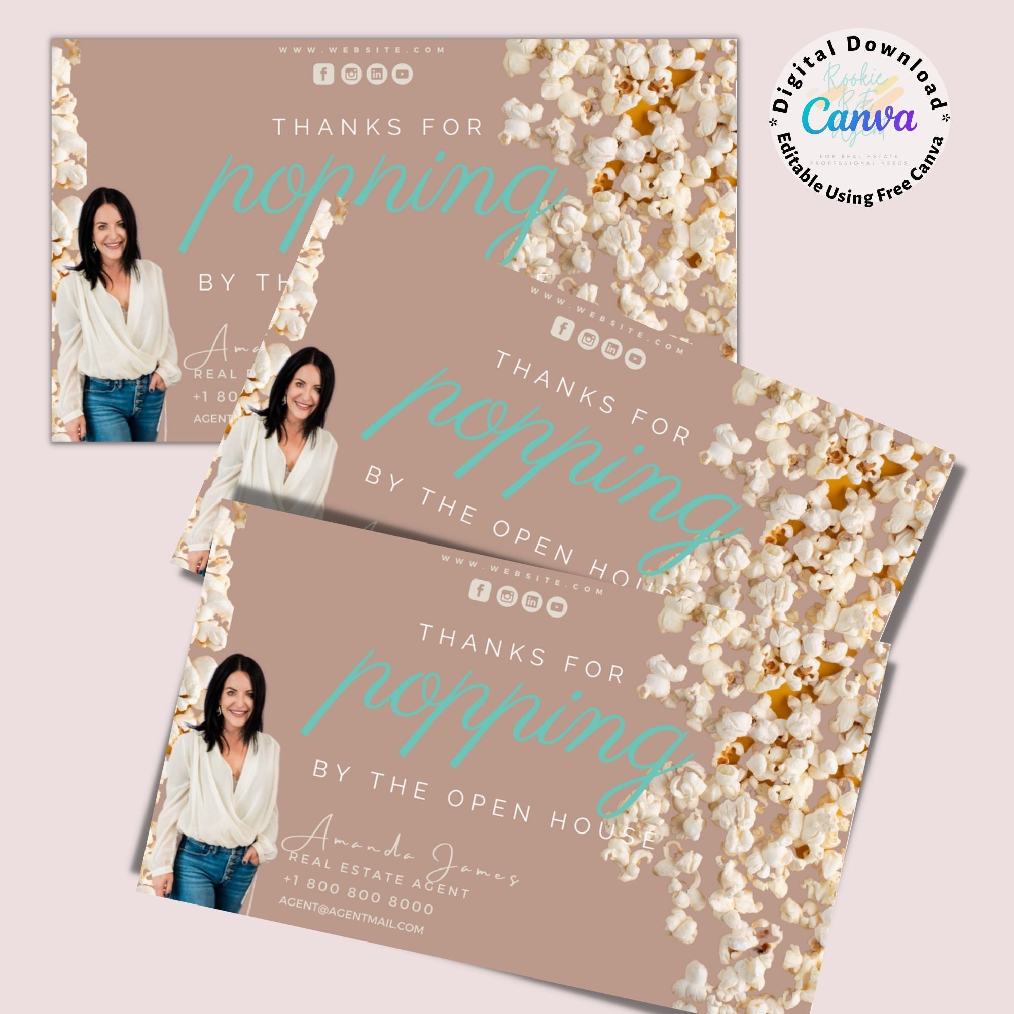 Thanks for Popping by the Open House Real Estate Pop by Tag | Open ...