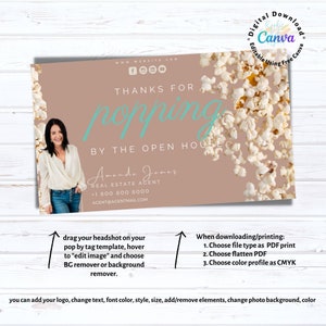 Thanks for Popping by the Open House Real Estate Pop by Tag | Open ...