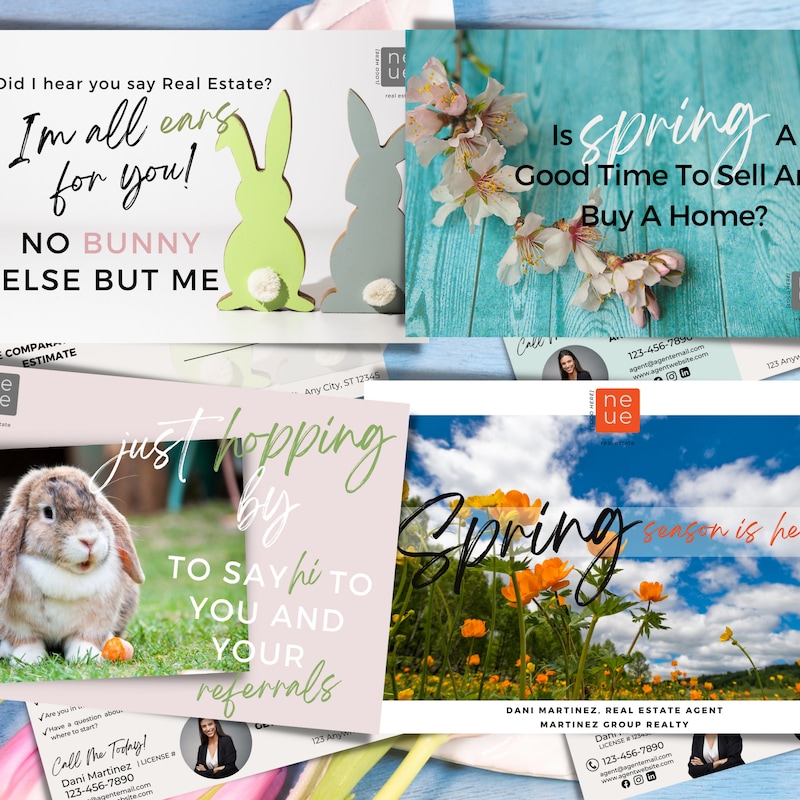 Bunny Postcard - Etsy