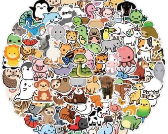 100 Pack Stickers - Etsy