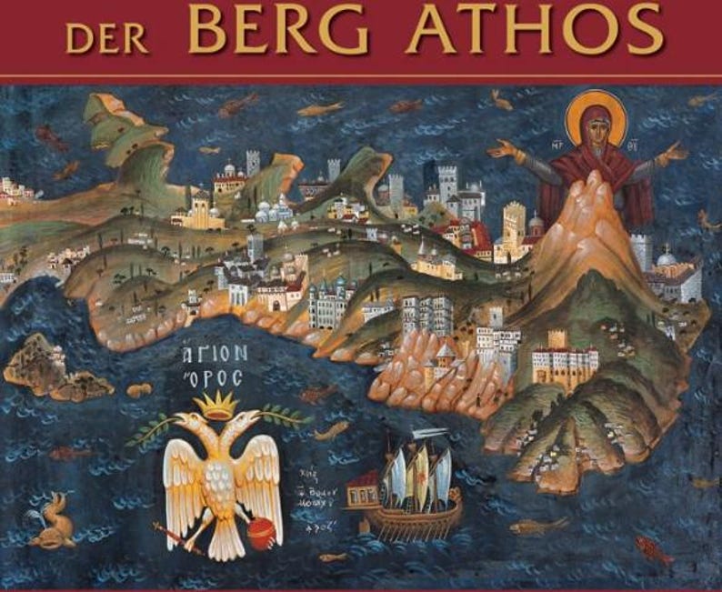 Cross Silver IC XC NIKA Jesus Monastic 925 Original Athos Monasteries ...