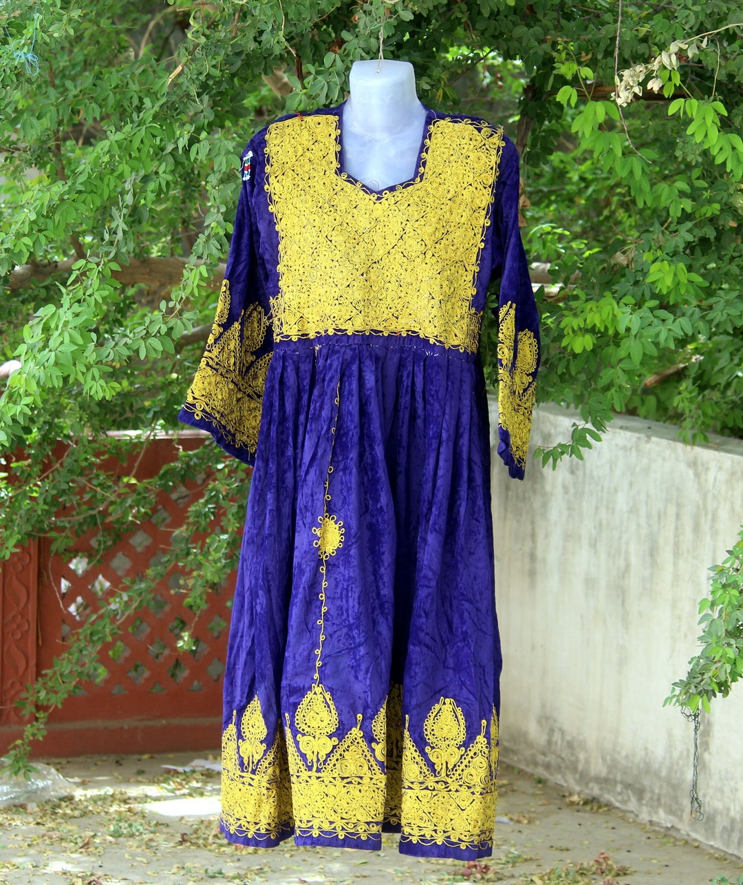 Afghan Kochi Handmade Dress/clothes Full Embroidery Handwork Afghani ...