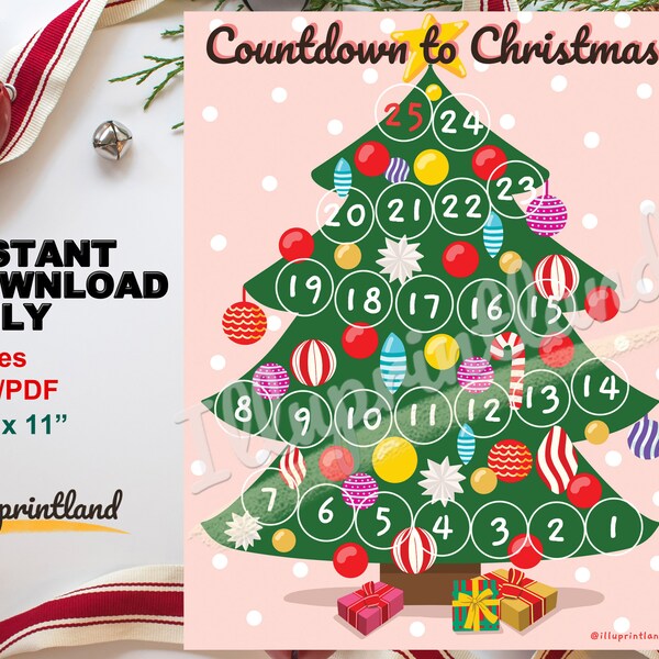 Christmas Countdown - Etsy