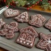 Gingerbread Cookies Hand Embroidery Pattern | Gingerbread Christmas ...