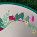 Embroidery Picture Frame PDF Pattern Unique Floral - Etsy