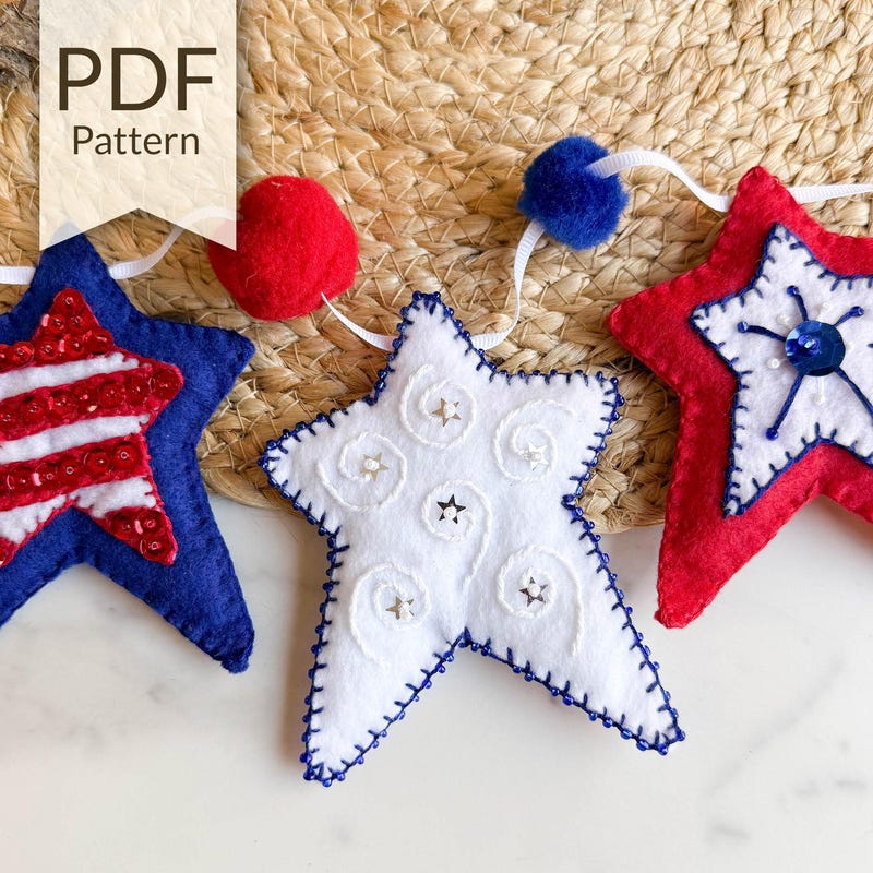 4th of July Garland - Etsy