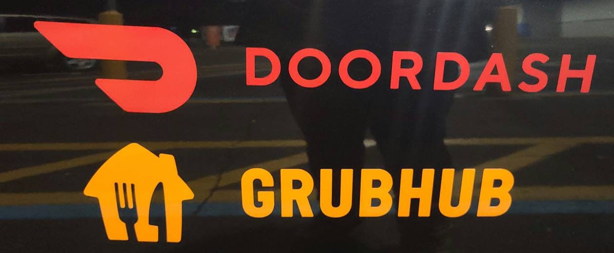 Grubhub Car Decal - Etsy