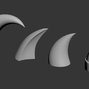 Horns Bundle Pack 2 | 3D Model Stl Files - Etsy