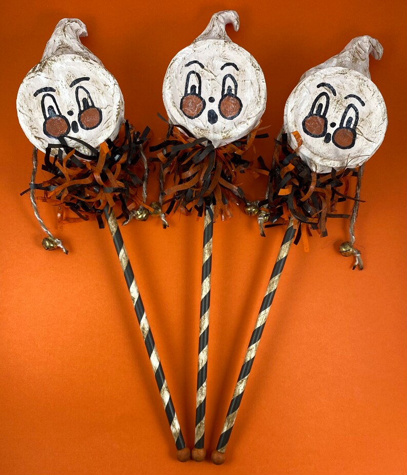 Vintage Inspired Noisemaker, Halloween Folk Art, Shaker Rattle - Etsy