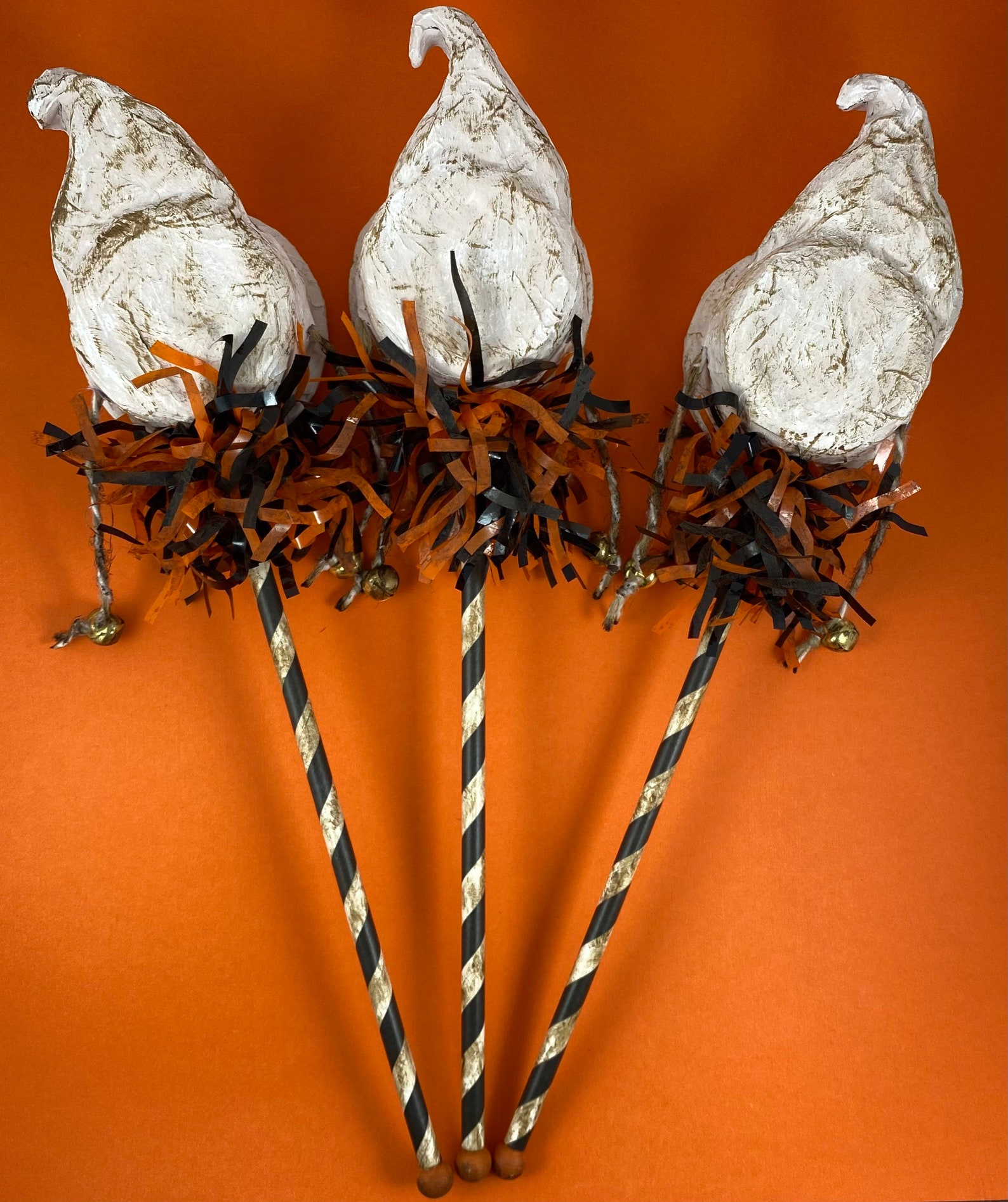 Vintage Inspired Noisemaker, Halloween Folk Art, Shaker Rattle - Etsy