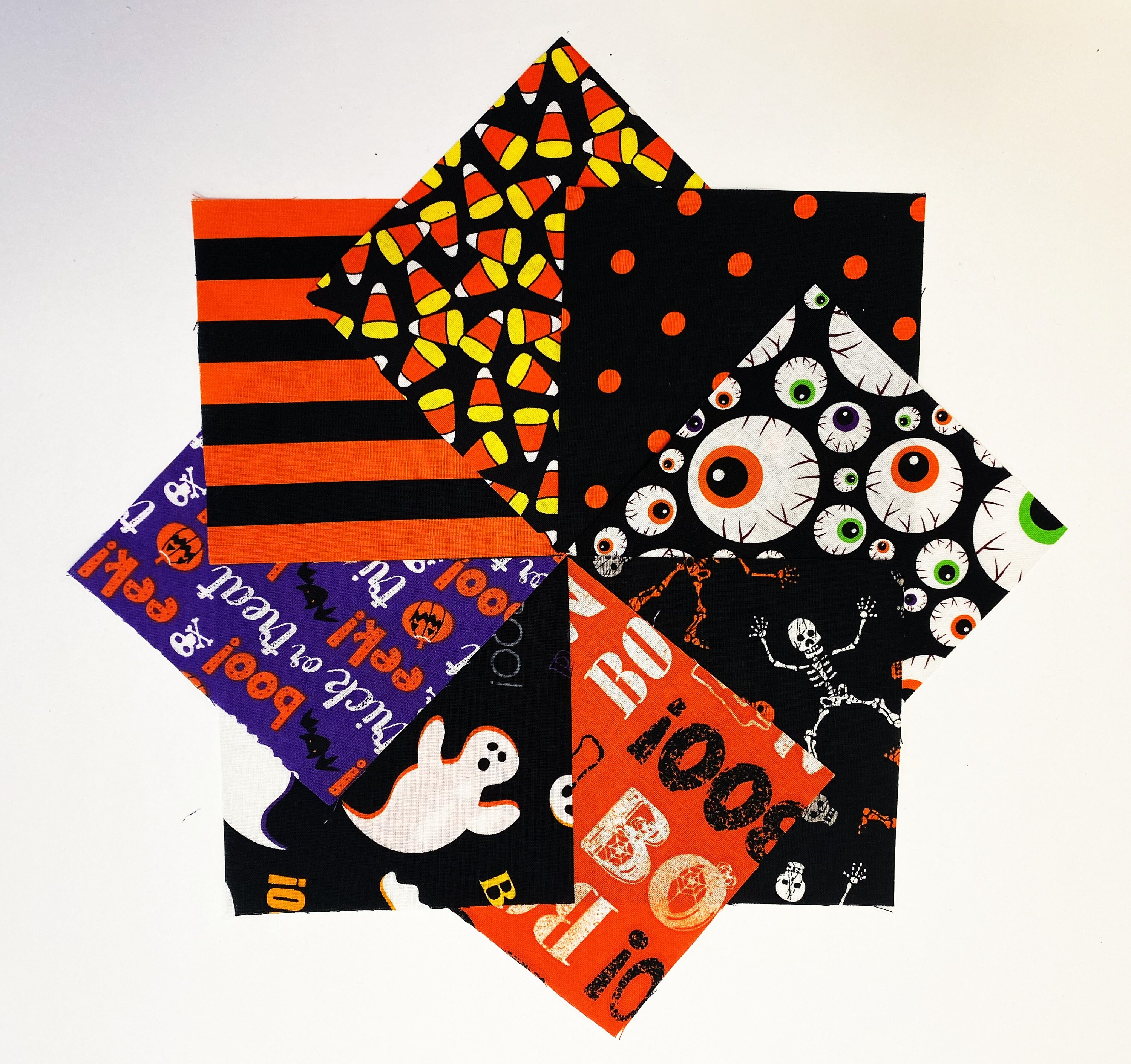 48 4.5 X 4.5-inch Novelty Squares With a Halloween Theme. - Etsy