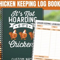 Chicken Binder Printable | Backyard Chicken Record Book | Chicken ...